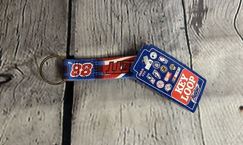 Vintage keychain Nascar Racing Nascar Key Loop NWT by Fan Gear 88 Dale ...