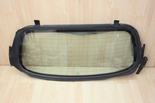 CONVERTIBLE HOOD REAR WINDSCREEN / WINDOW GLASS + FRAME - Jaguar XK8 ...