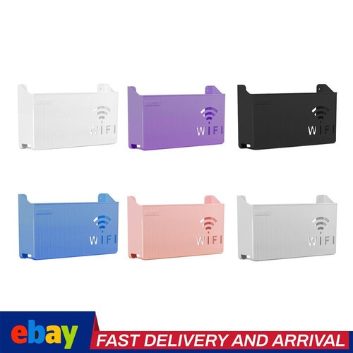 Wall Mounted WiFi Router Storage Box Modem Router Cover Router Rack | eBay