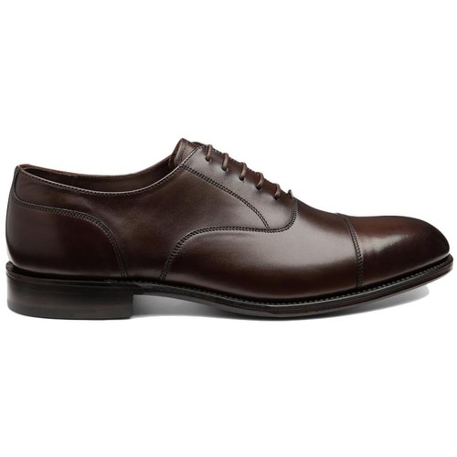 Loake Mens Stonegate Shoes Scorched Walnut Burnished Leather Sizes 8 To ...