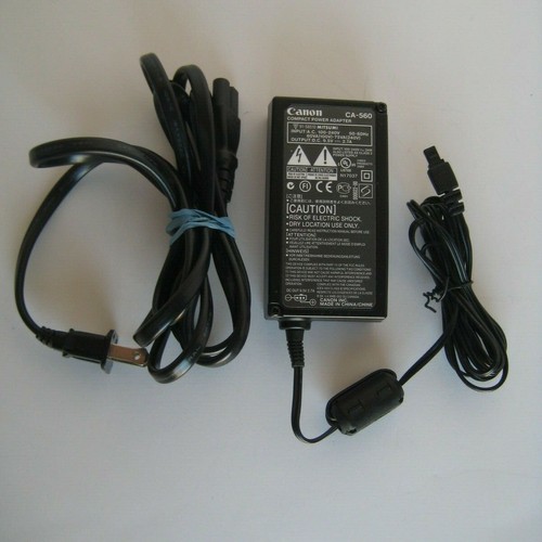 Canon CA-560 Compact Power Adapter Mitsumi 91-58510 50-60Hz | eBay
