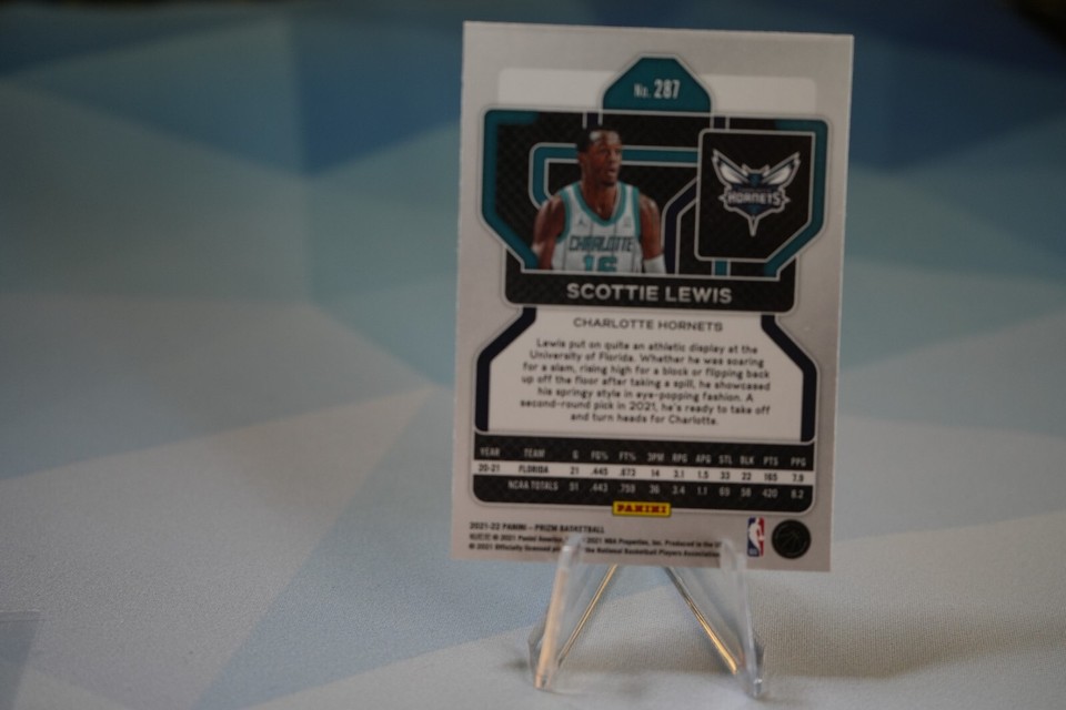 2021-22 Prizm Scottie Lewis Silver Prizm Rookie Card RC #287 Hornets | eBay