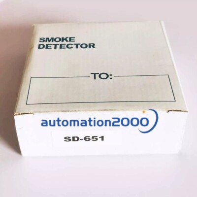 1PC NOTIFIER SD 651 point smoke sensing non woven detector with dual ...