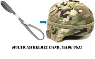 HELMET BAND MULTICAM CAT EYE for M1 PASGT MICH ARMY USMC MILITARY ...