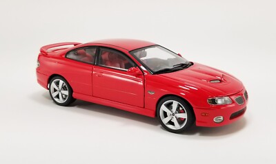 GMP ACME 1:18 2006 PONTIAC GTO TORRID RED WITH RED INTERIOR NEW 18987 ...