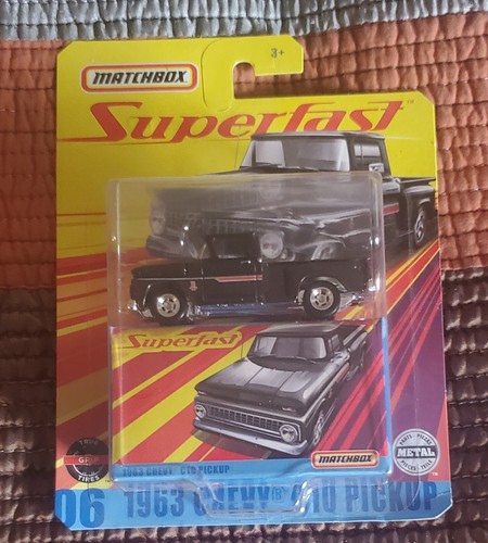 Matchbox Superfast 1963 Chevy C10 Pickup #06 NIP | eBay