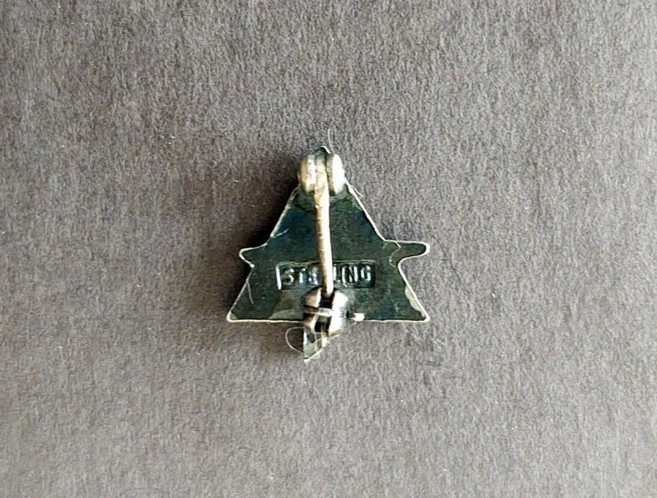 WWII Era North American Aviation Sterling Silver & Enamel NAA Pin | eBay