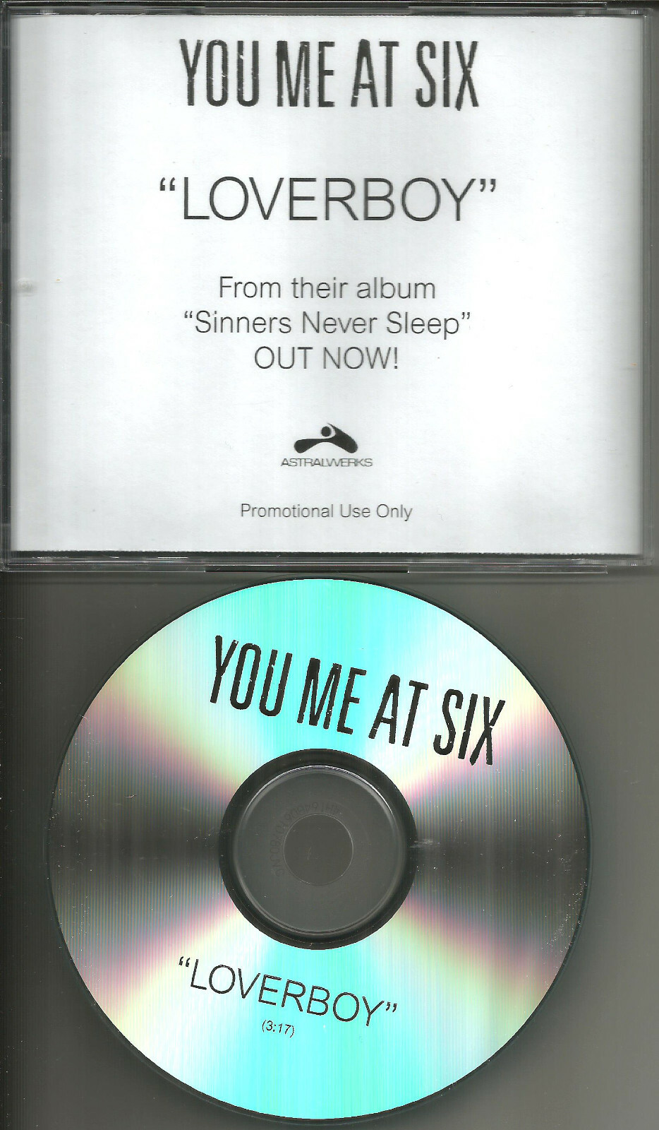 YOU ME AT SIX Loverboy ULTRA RARE TST PRESS 2011 PROMO DJ CD Single MINT USA 6 | eBay