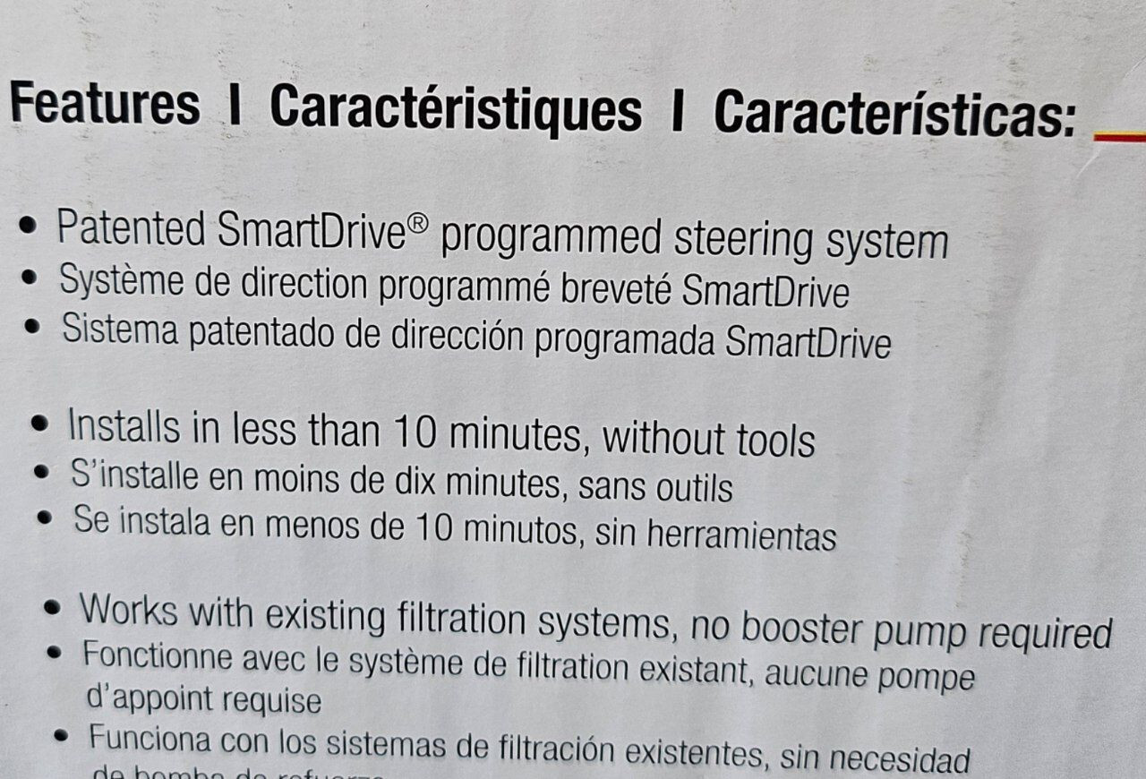Hayward W3500 Above Ground Automatic Suction Ladybug Pool Cleaner ...