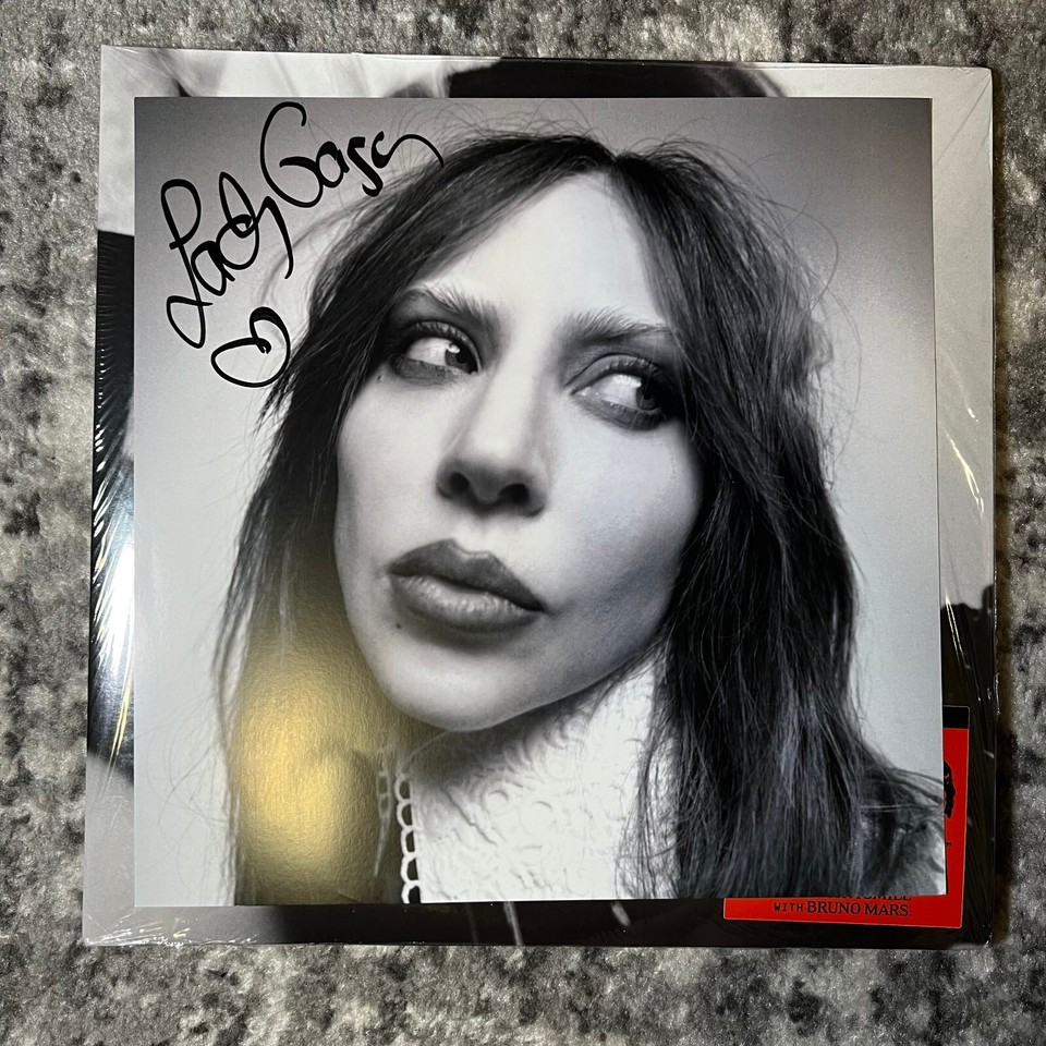 Lady Gaga Mayhem Exclusive Vinyl Signed Insert Autographed (IN HAND) | eBay