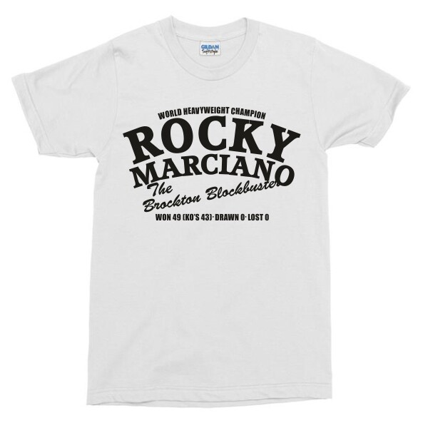 Rocky Marciano T-shirt - Retro, Boxing, Heavyweight Champ, Various ...
