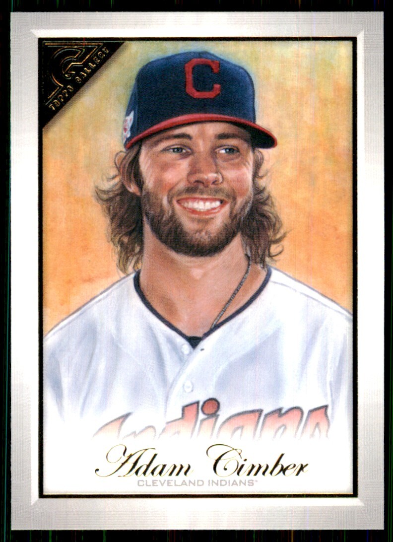 2019 Topps Gallery Adam Cimber Cleveland Indians #52 MLB Baseball Card ...