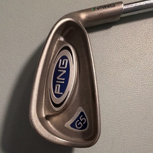 Ping G5 4-Iron Steel Shaft Silver Golf Club Single Iron Green Dot | eBay