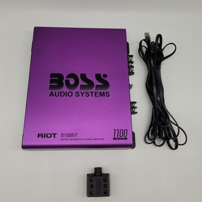 Boss Audio Systems R1100M-P Monoblock Car Amplifier 1100W 8 Gauge ...