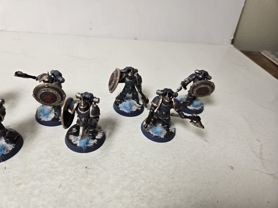 Warhammer 30K Heresy Space Wolves Legion Grey Slayers Squad x10 Painted ...