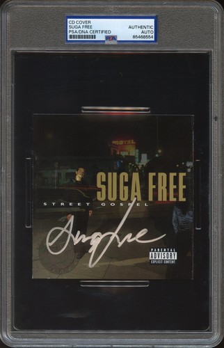 Suga Free Signed Autographed CD Cover "Street Gospel" PSA/DNA ...