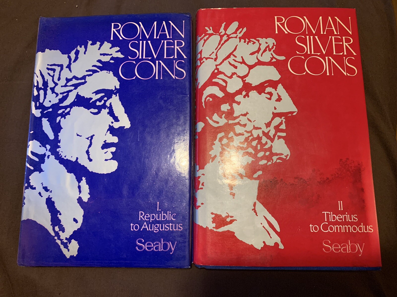 Roman Silver Coins: Volumes 1 & 2 by H. A. Seaby (1978) Hardcover Books ...