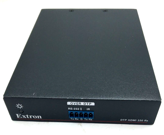 EXTRON DVI 201 AD RX TX DVI Audio RS-232 Pass Through HDMI Wall Plate ...