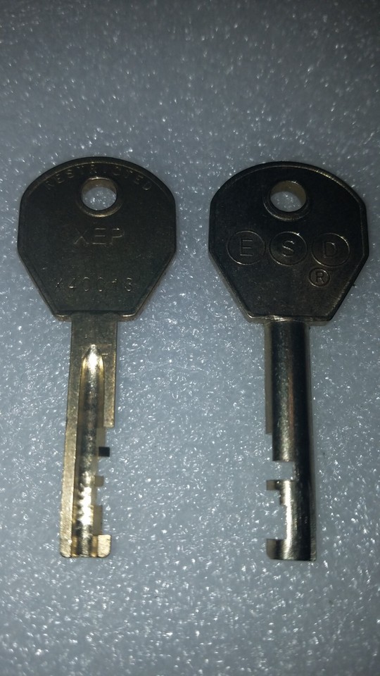 X40013 ESD Laundry Coin Box Key XEP | eBay