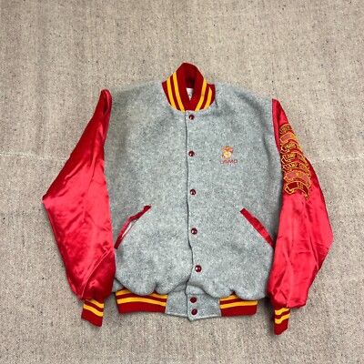 Vintage USMC Bomber Jacket Mens Medium Gray 1980s US Marine Corps US ...