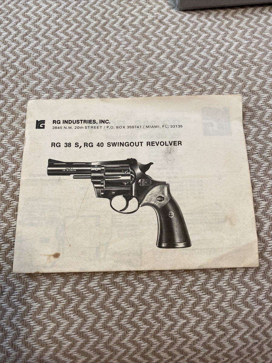 Item Gone Fsft Rohm Rg40 38 Special Revolver 2 In Barrel