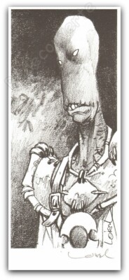 Ex-libris Loisel Le Rige Quête de l'oiseau du temps signé 13,3x31 cm | eBay