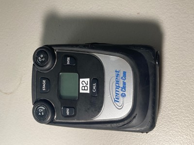Clear-Com Tempest 2400 4-channel Wireless Belt Station | eBay