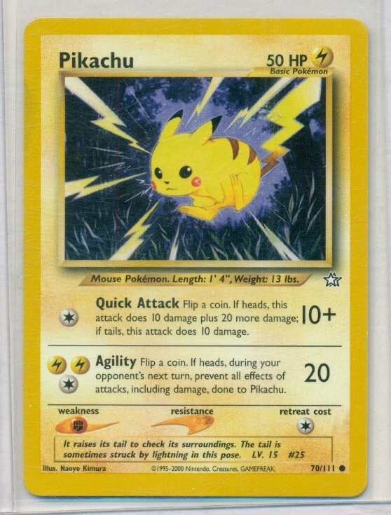 Pikachu Attacks List