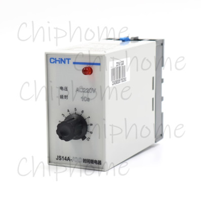 1PCS NEW CHINT Time Relay JS14A-00 220V 10S | eBay