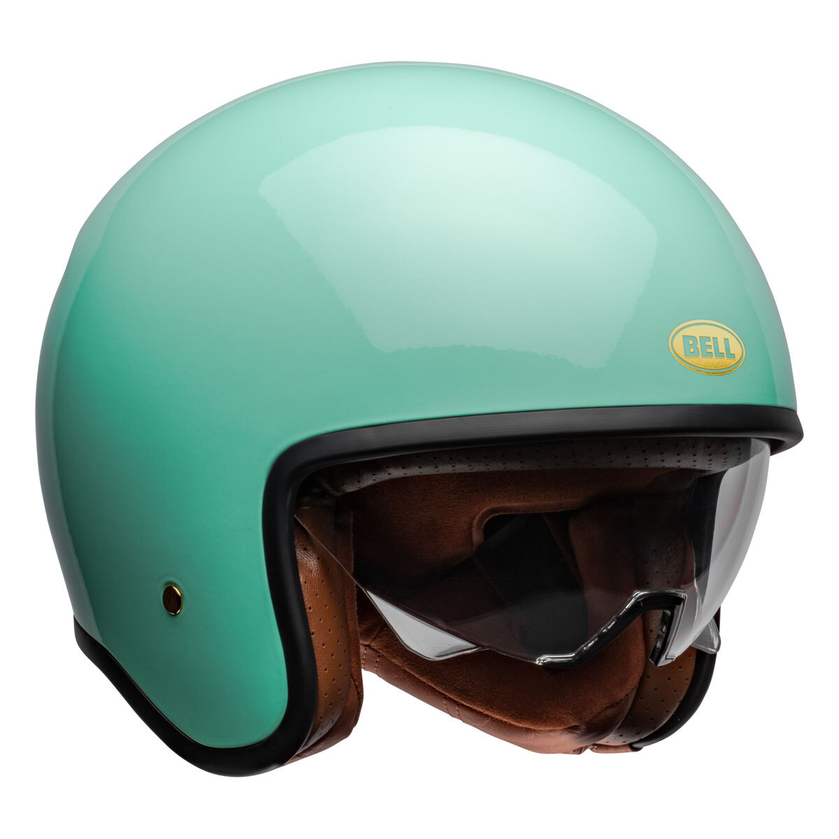 Helmet Jet Cafe Racer BELL Tx501 Peppermint Green Gloss | eBay