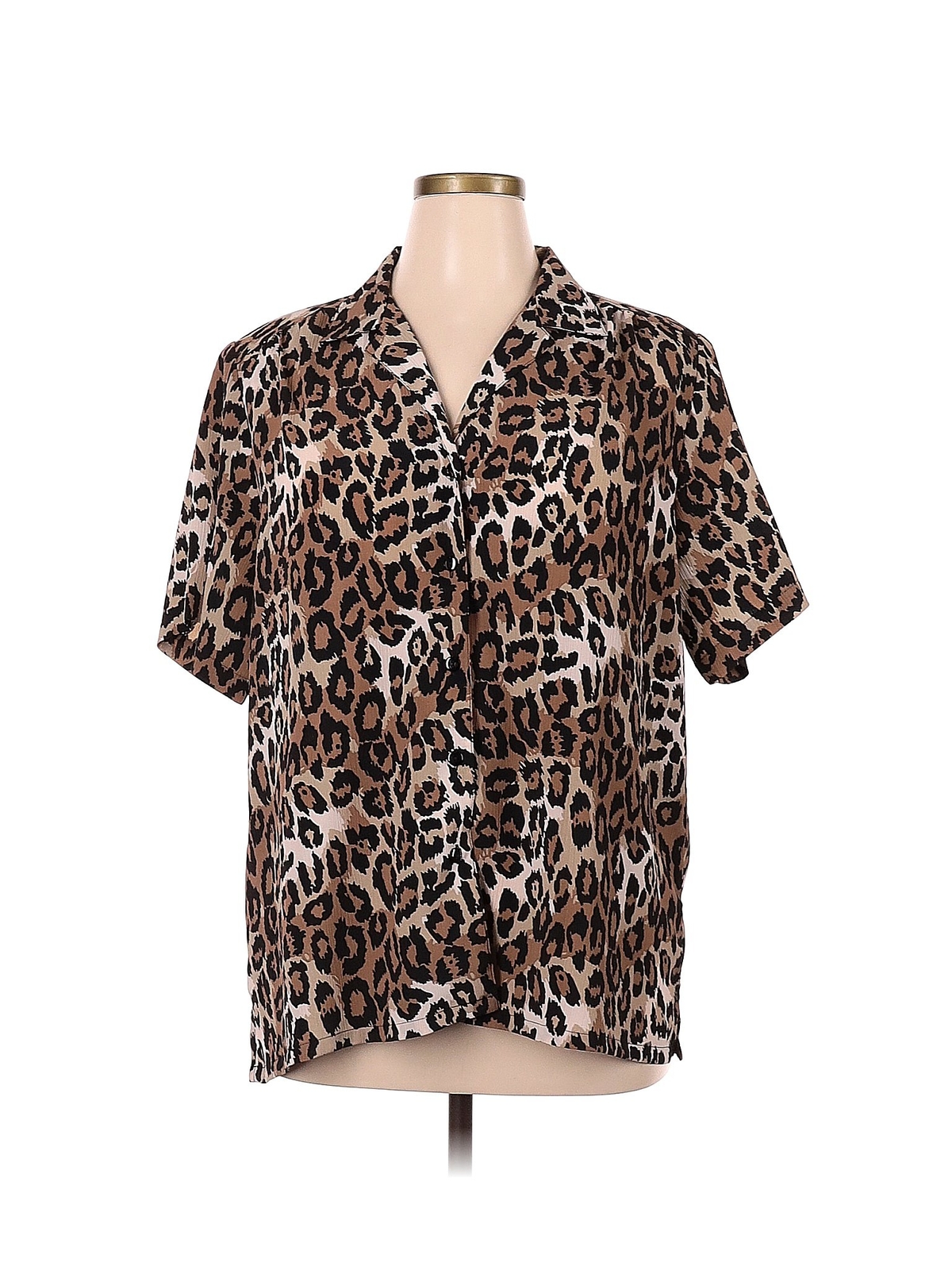 DonnKenny Classics Women Black Short Sleeve Blouse 1X Plus | eBay