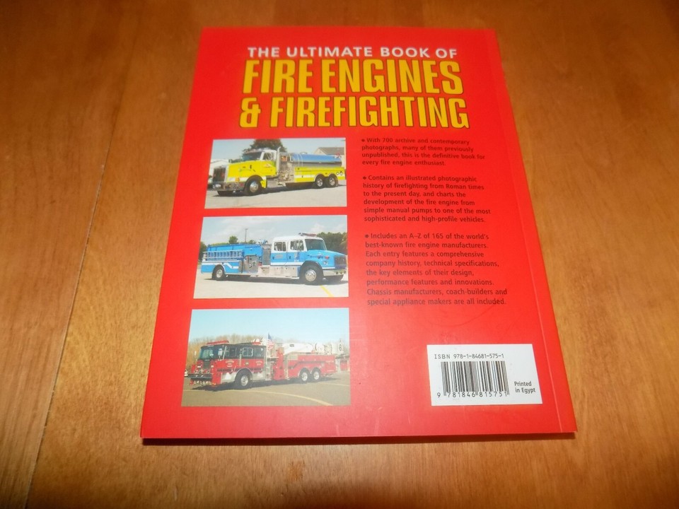 THE ULTIMATE BOOK OF FIRE ENGINES FIREFIGHTING Rescue Apparatus Engine ...