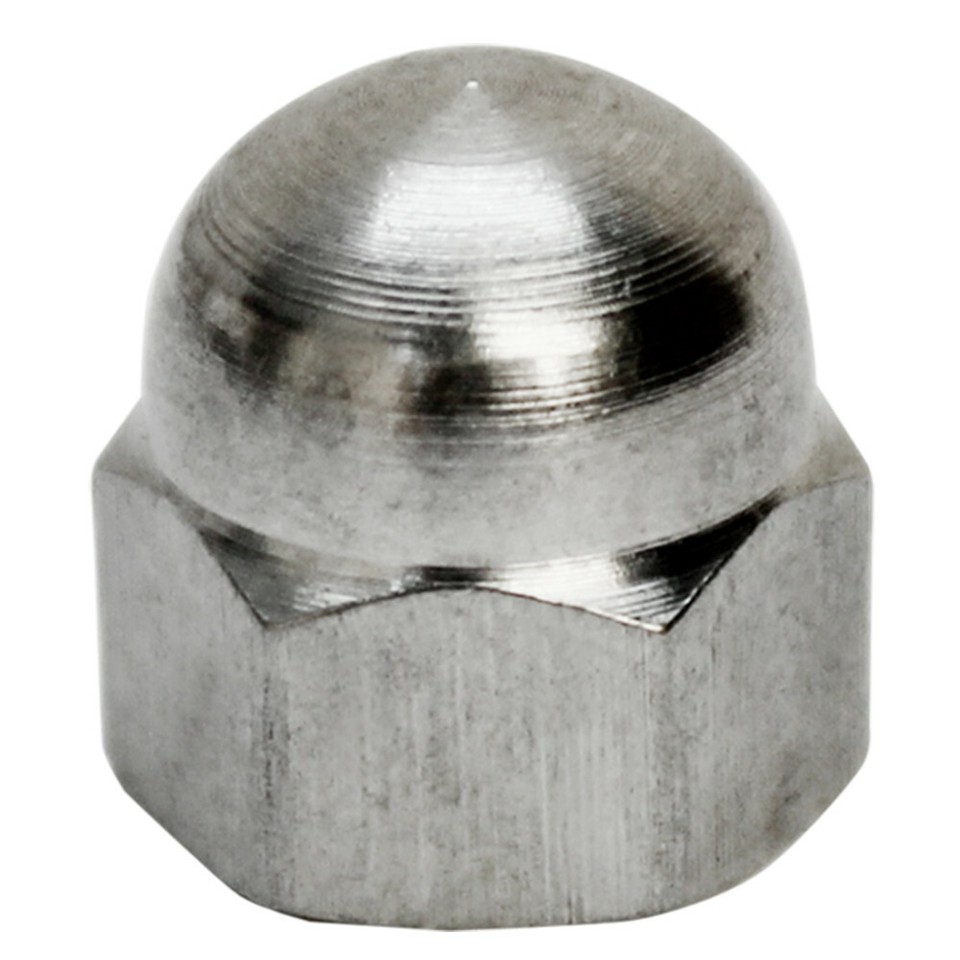 Cap Acorn Hex Nut UNC RIGHT Hand Threads Marine 10 PC 1/4'' Stainless ...