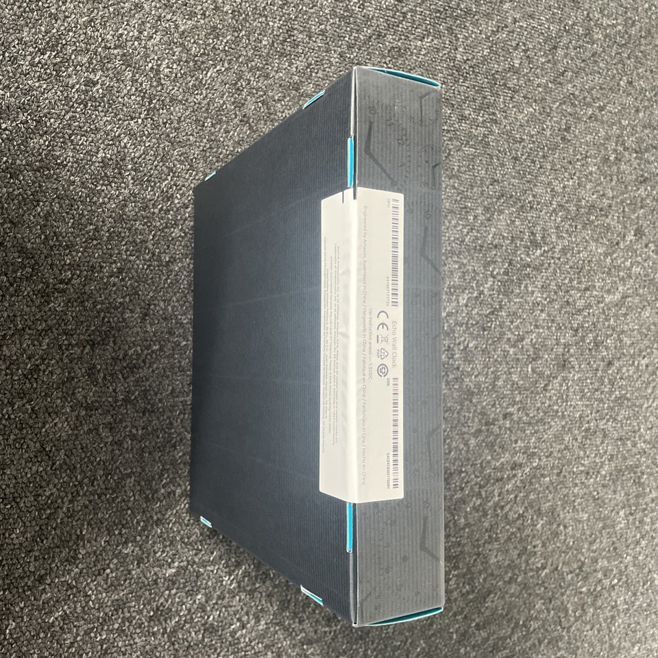 Amazon Echo Wall Clock Black Alexa | eBay UK