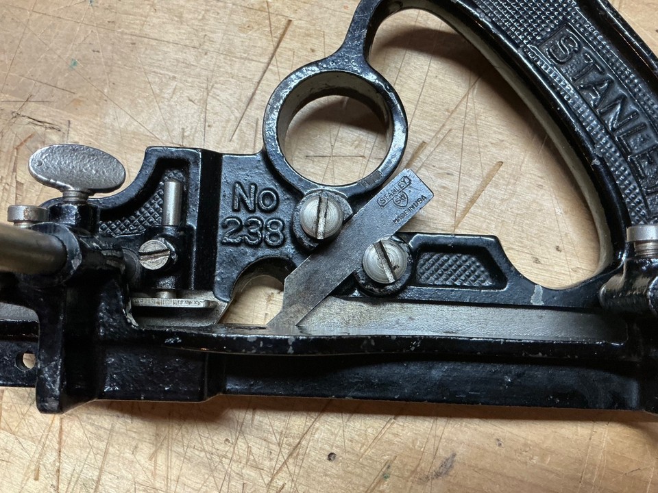 STANLEY NO. 238 Weatherstrip Plow Plane Sweetheart Cutter | eBay