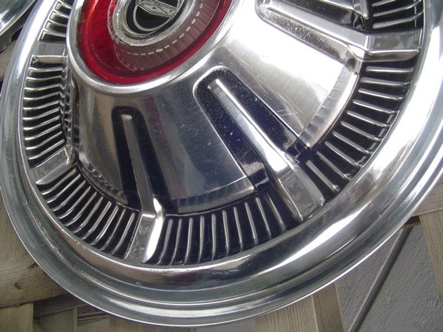 4 VINTAGE 1966 67 68 GALAXIE FORD PICKUP TRUCK BRONCO HUBCAPS WHEEL ...