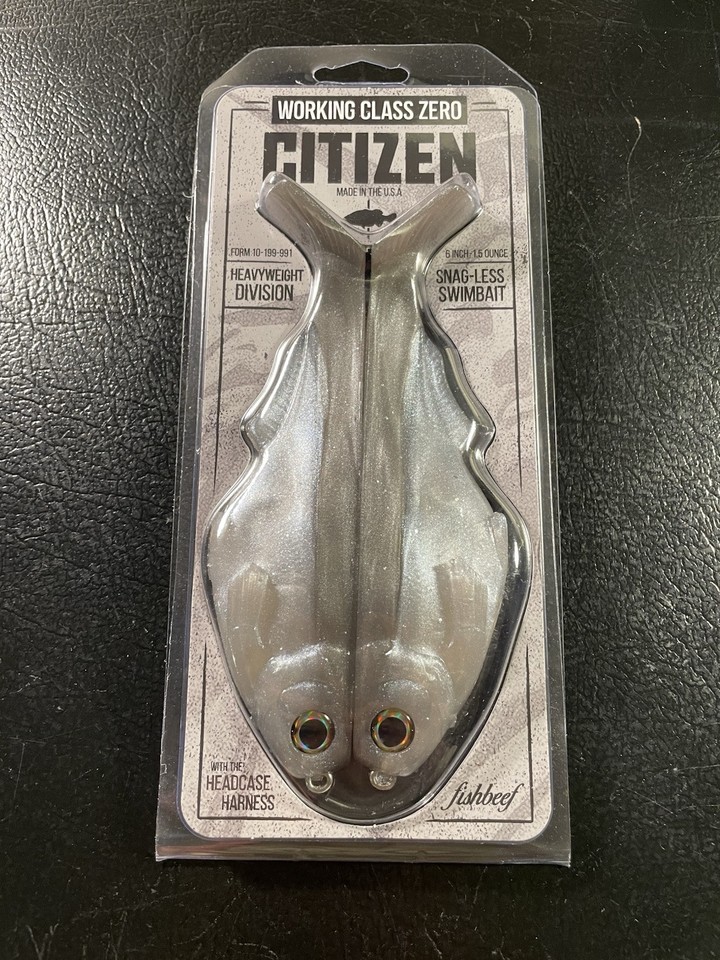 WCZ Working Class Zero Citizen 6” Swimbait - Silver | eBay