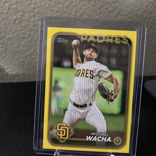 2024 Topps Series 1 Michael Wacha Yellow Border #245 Padres | eBay