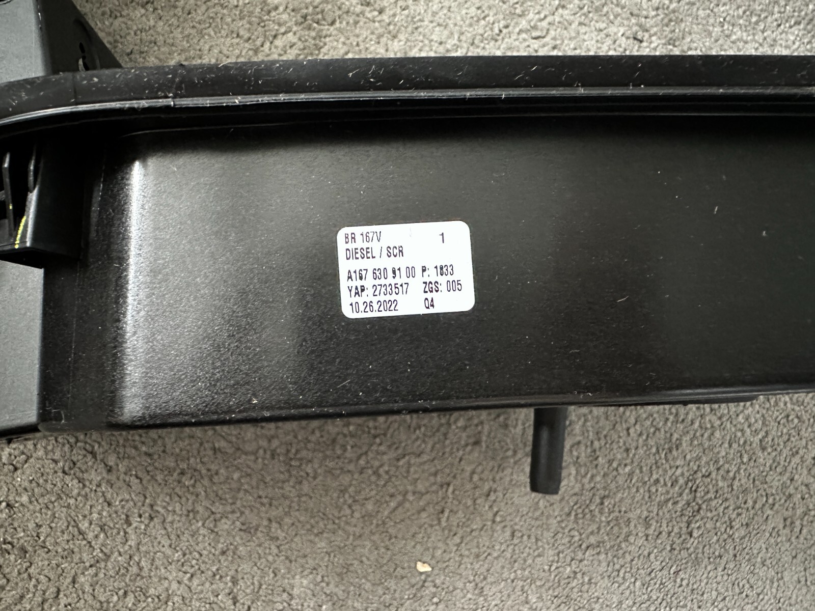 A1676309100 MERCEDES-BENZ GLE W167 Tank Filler Recess NEW GENUINE | eBay UK