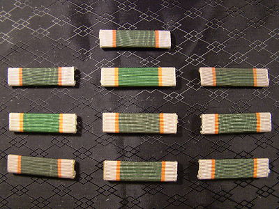 Army Junior ROTC Ribbon N-3-6 Color Guard Set of 10 NOS JROTC | eBay