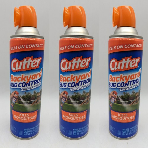 3 PACK - Cutter Backyard Bug Control Outdoor Fogger 16oz Ea | eBay