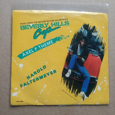 HAROLD FALTERMEYER Axel F Theme 45 7" COUNTRY Record Vinyl Beverly ...