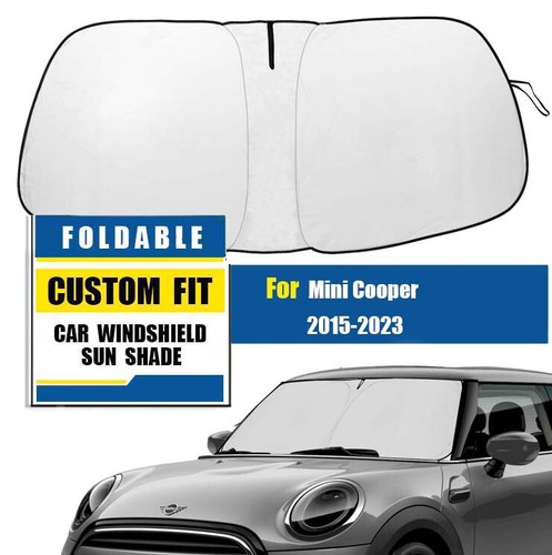 Custom For Mini Cooper 2015-2024 Car Windshield Sun Shade Front Shield ...