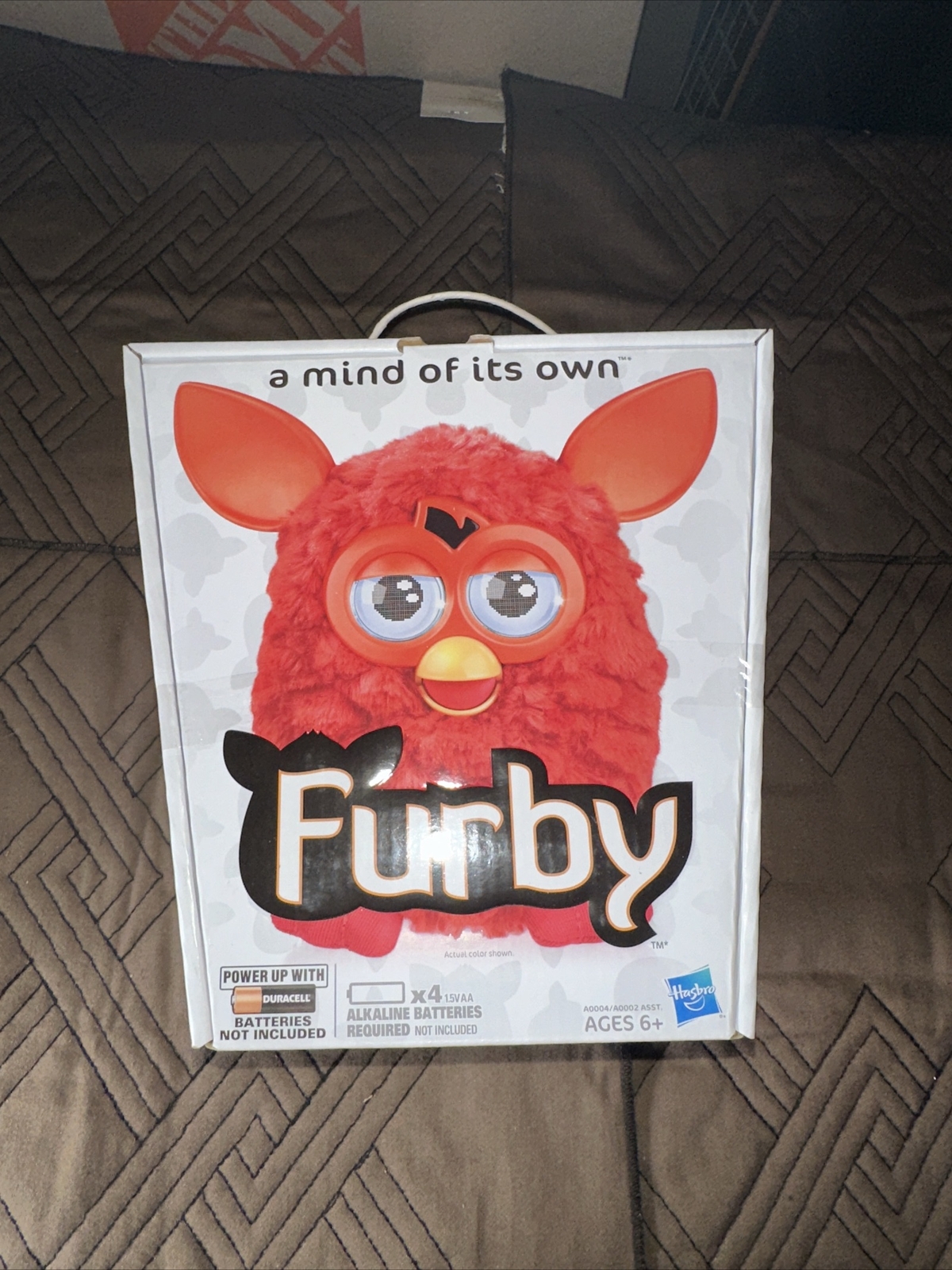 Furby Phoenix Orange Red 2012 Hasbro Interactive Electronic Pet Toy C3 ...