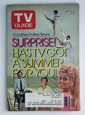 TV Guide Magazine June 15 1985 Connie Chung, Teri Copley LA Metro Ed ...