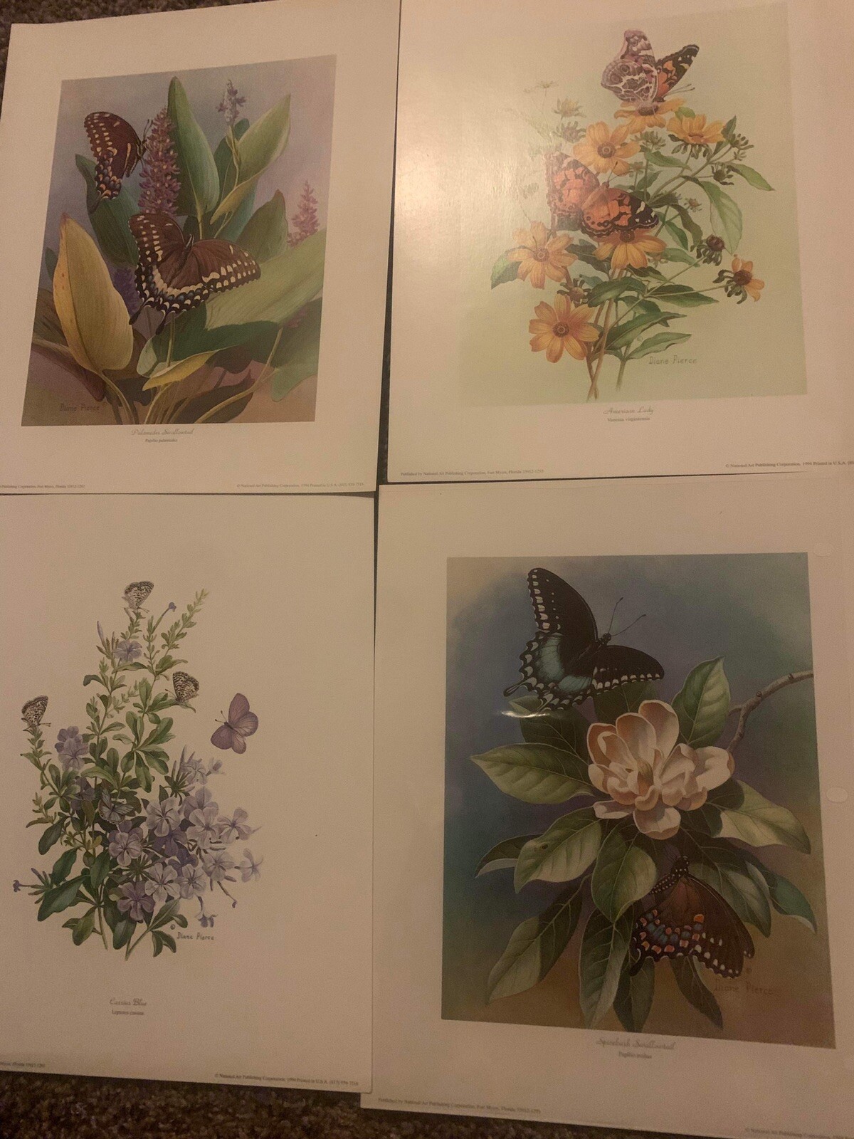 999 Prints! Diane Pierce Art - 4 Sets - Mint Condition - Still In Press ...