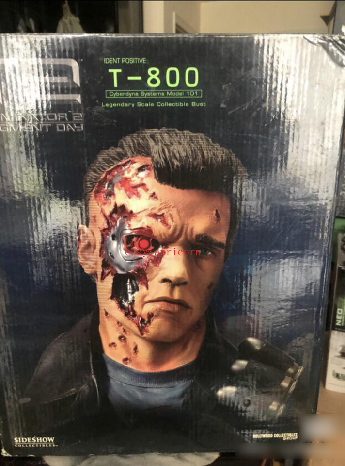 The Terminator T1000 Bust Statue Figure Painted Model Collectible ...