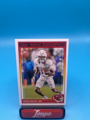 Xavier Worthy 2024 Panini Score Base Rookie #324 Kansas City Chiefs ...