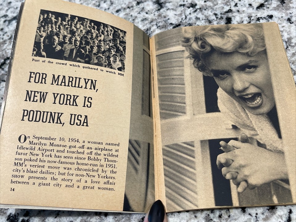 Show Magazine Dec 1954 Bettie Page Cover, Marilyn Monroe, Maria Stinger ...