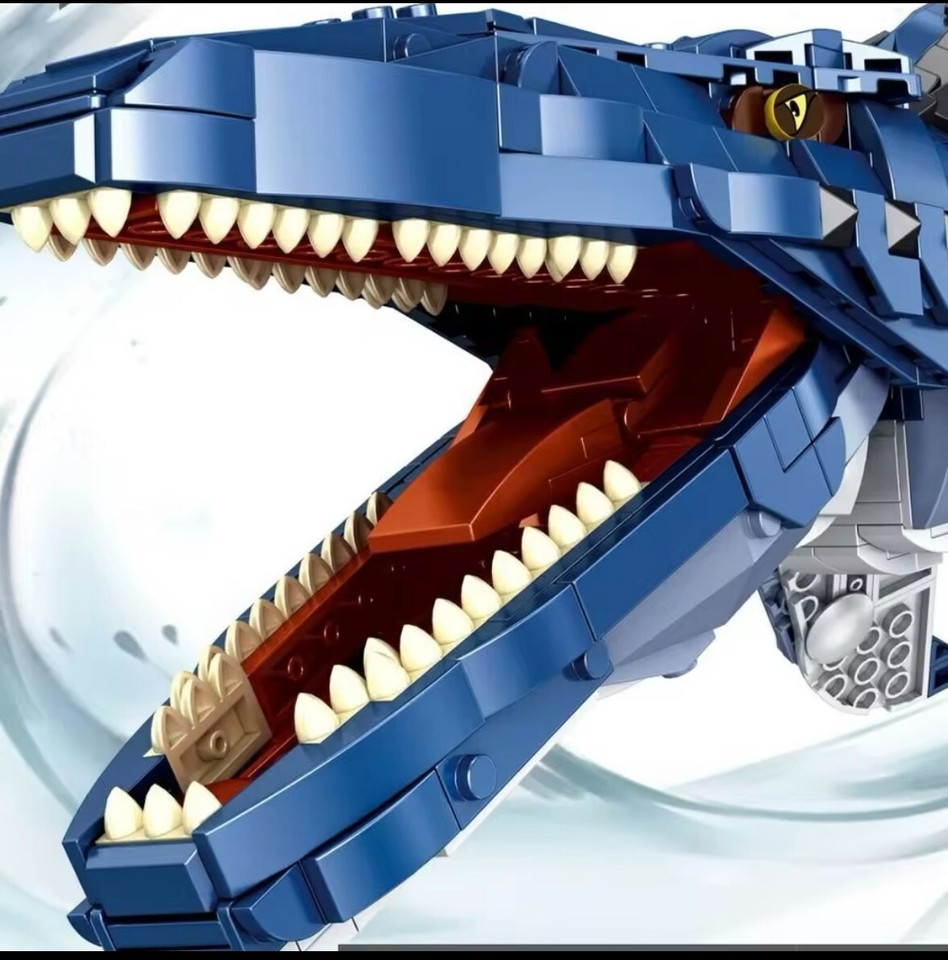 1859 PCS Dinosaur Mosasaur / Sea Creature , Sea Adventure building ...